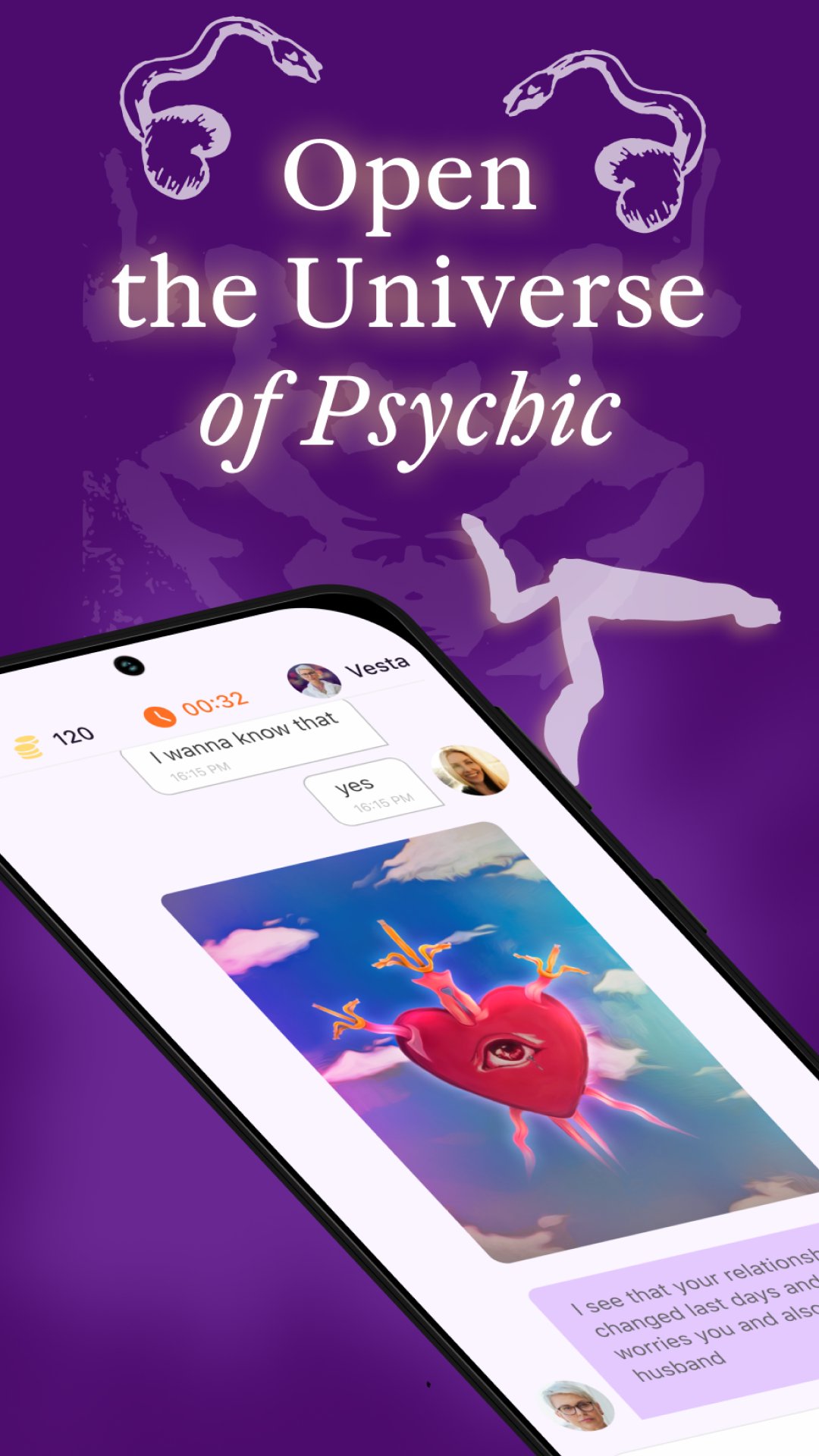 Download do APK de AdAstra Psychic. Tarot Reading para Android