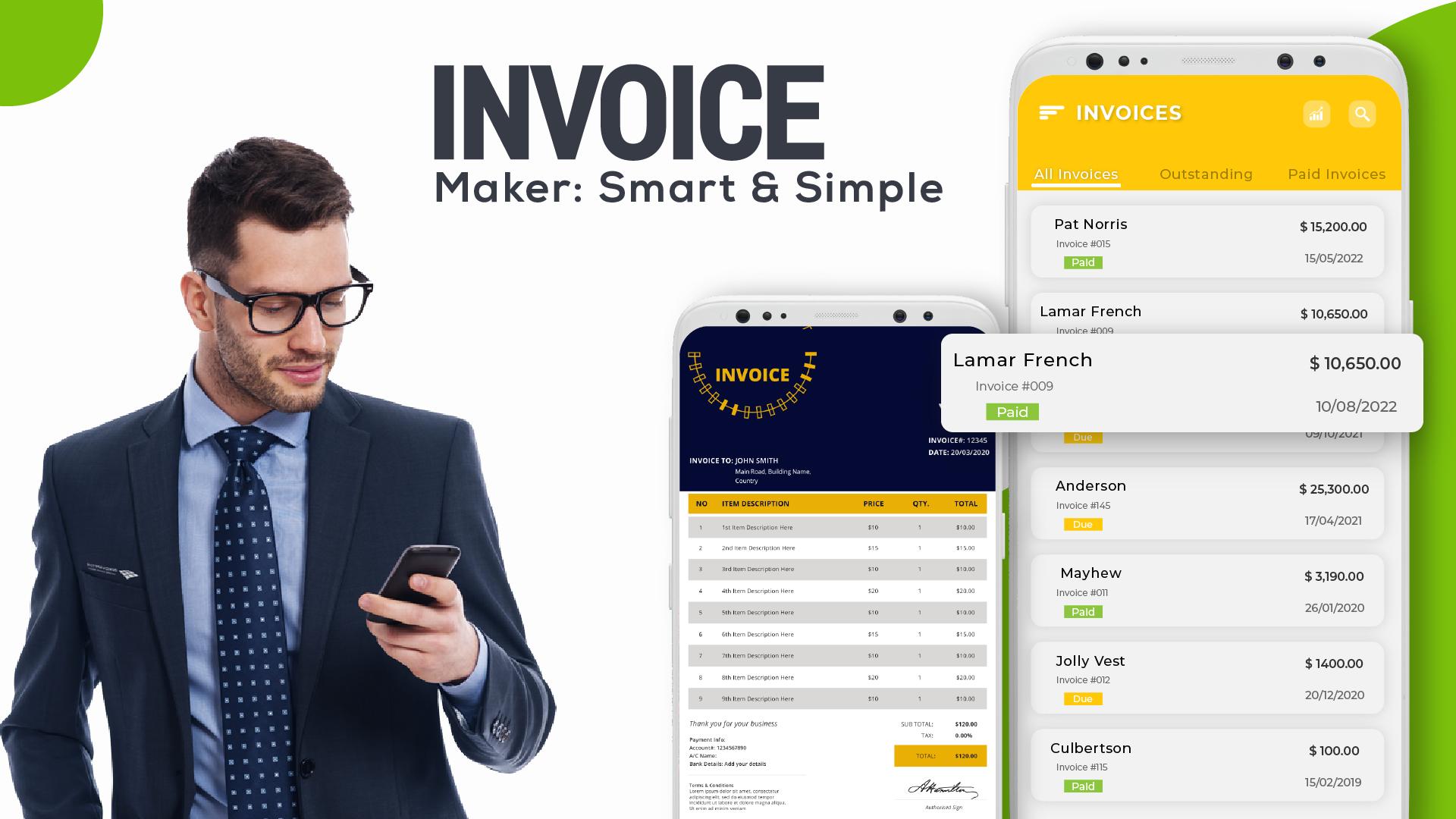 Invoice Maker: Smart & Simple 安卓APK下载 - 最新版本 Invoice Maker: Smart & Simple 安卓APK下载 - 最新版本