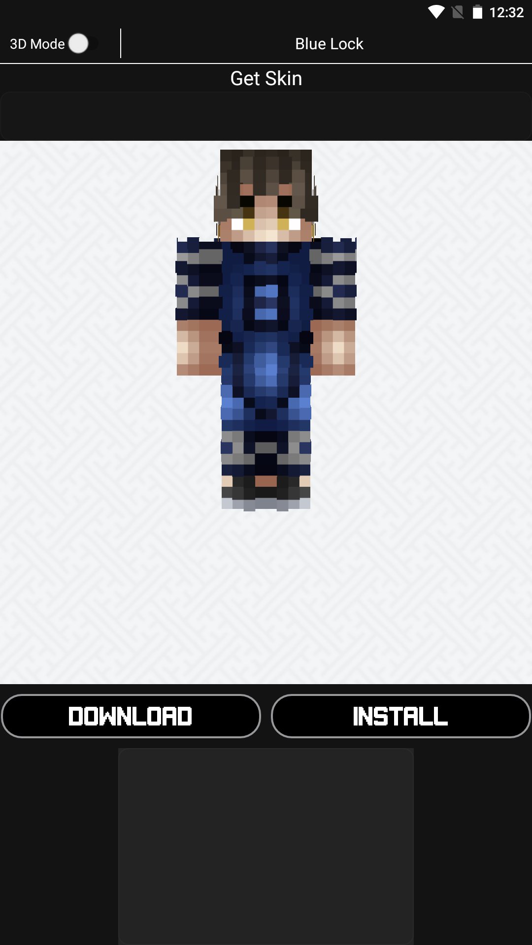 Descarga de APK de Blue Lock Skins Minecraft PE para Android