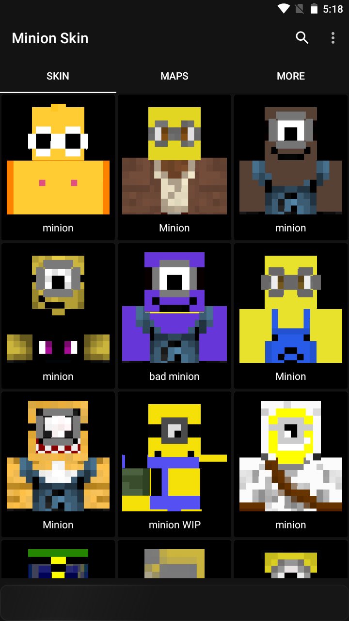 Minion Mod Skins Minecraft PE APK für Android herunterladen