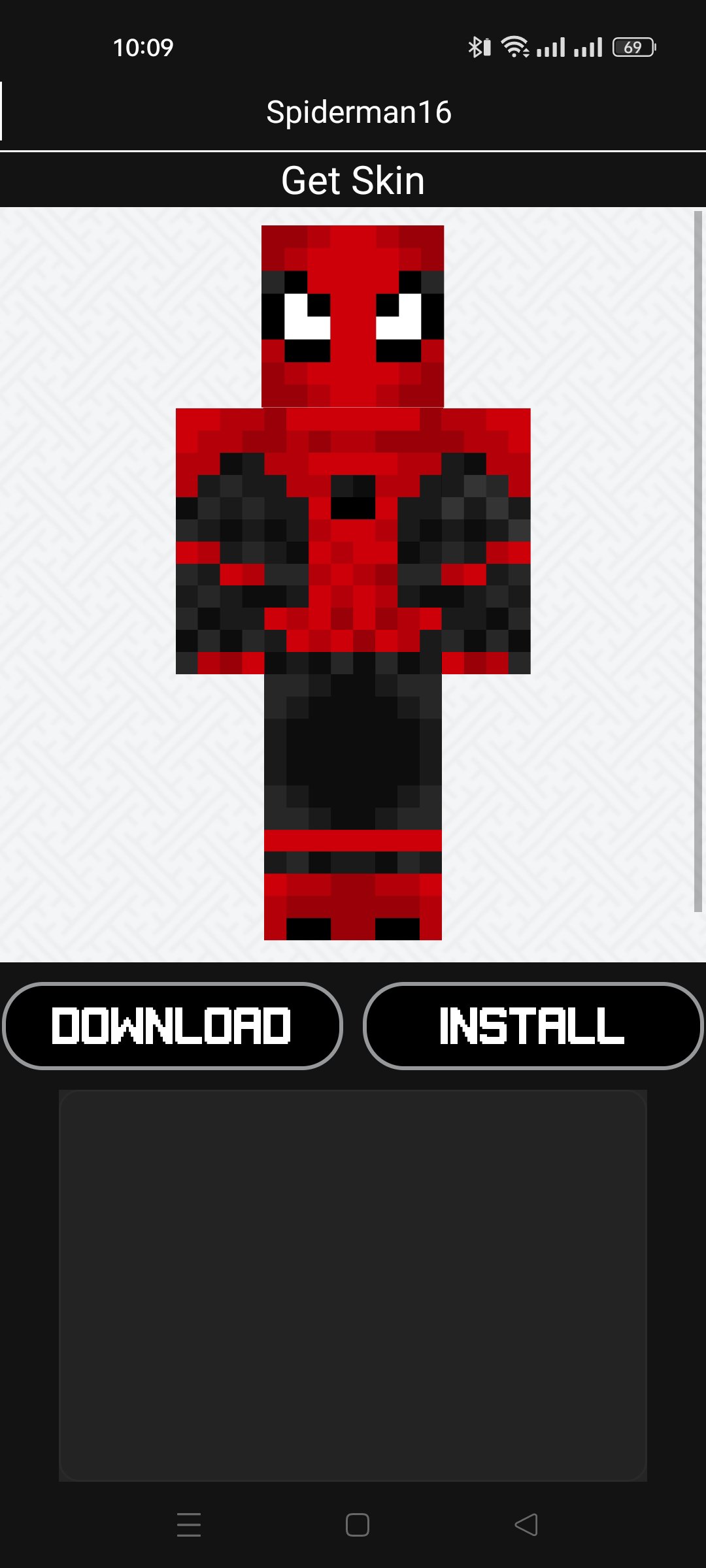 SpiderMan Skins Minecraft PE APK untuk Unduhan Android
