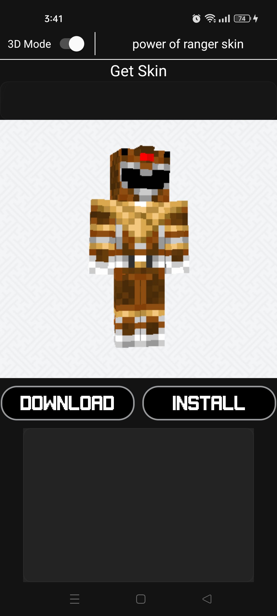 Power Rangers Mod Minecraft PE APK for Android Download