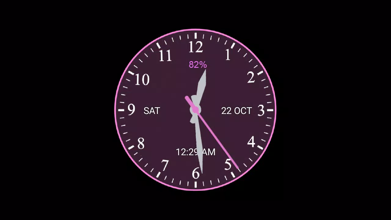 Analog Clock For Desktop