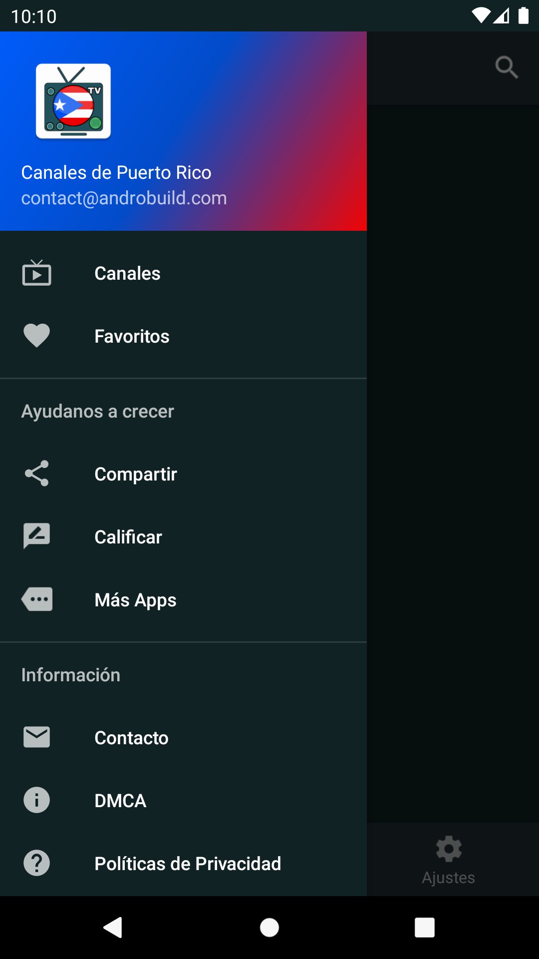 Television de Puerto Rico - Canales de tv en vivo APK للاندرويد تنزيل