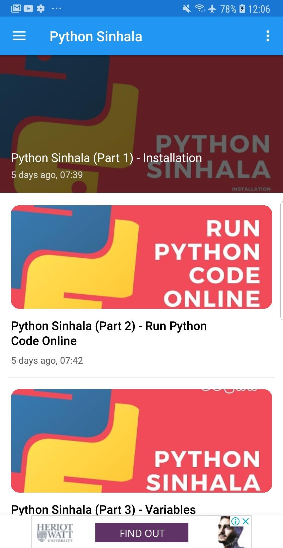 Python Programming Sinhala A L And Basic Learn Apk Untuk Unduhan Android