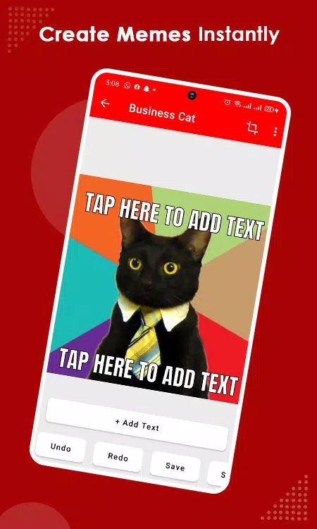 Business Cat Meme Blank