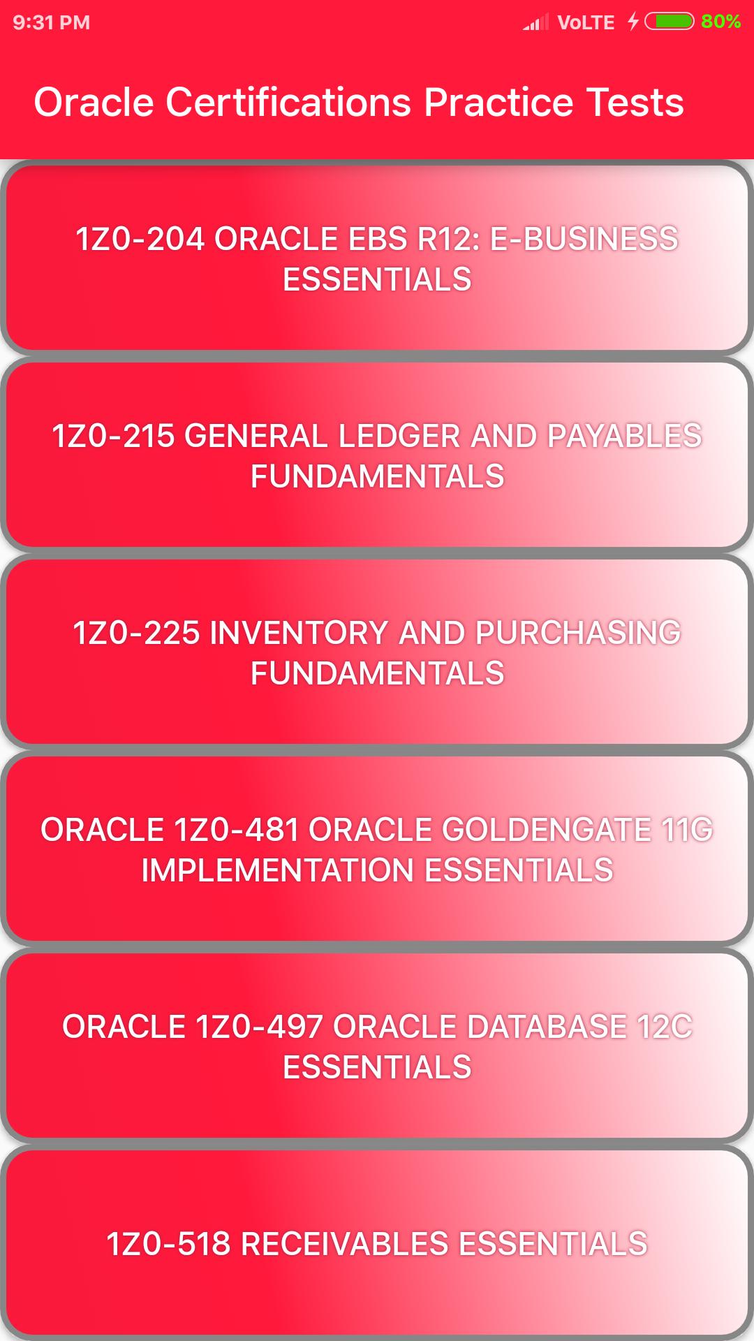 Oracle Certifications Practice Tests APK for Android Download Oracle Certifications Practice Tests APK for Android Download