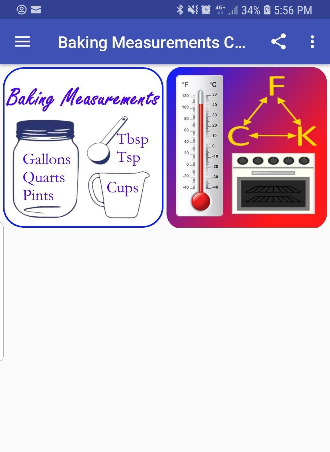 Baking Measurements and Temperature Converter Tool for Android - APK ... Baking Measurements and Temperature Converter Tool for Android - APK ...