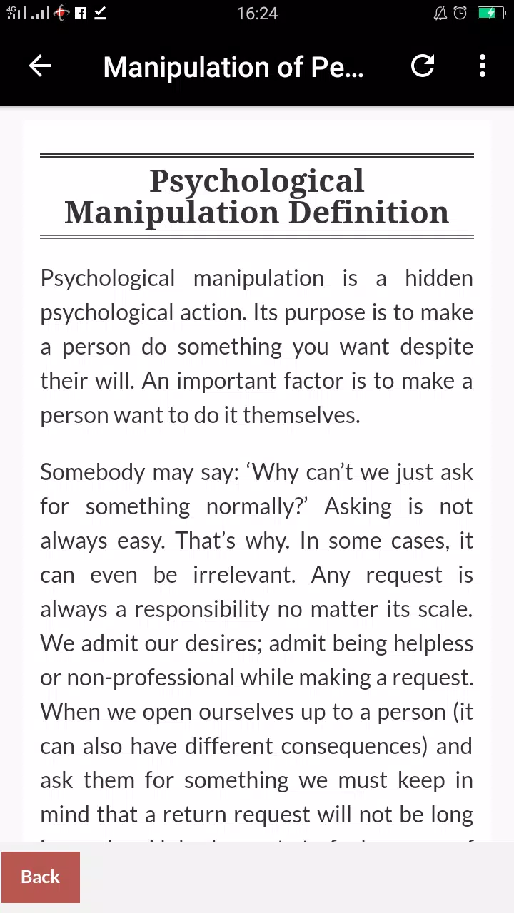 Manipulation Definition