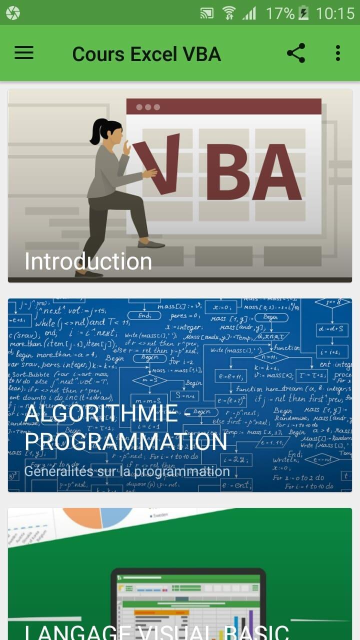 Cours Excel VBA APK for Android Download Cours Excel VBA APK for Android Download