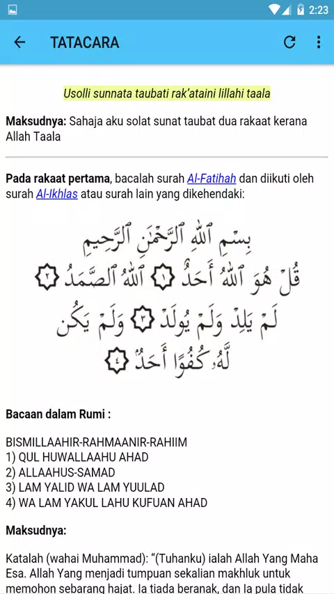 Doa Taubat Nasuha Dalam Rumi