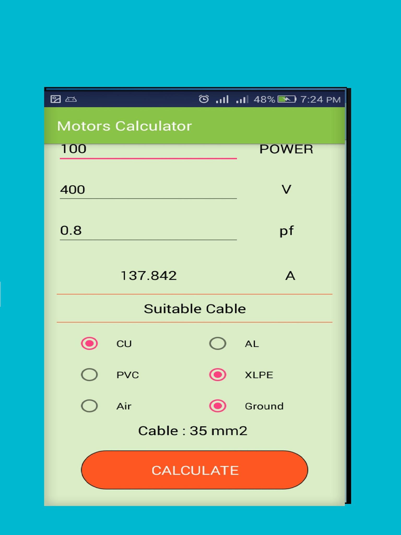 Electrical Cable Size Calculator Motor Calculator For Android APK electrical-cable-size-calculator-motor-calculator-for-android-apk