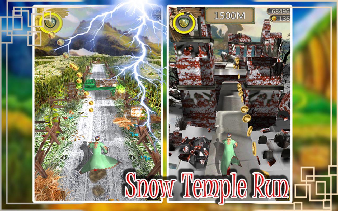 Snow Temple Run APK for Android Download