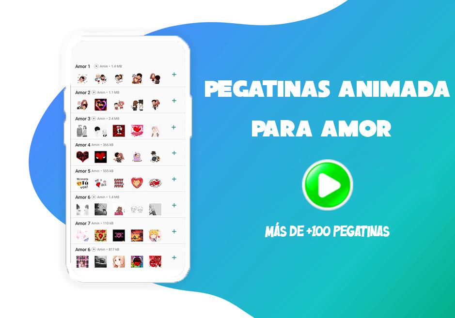 Pegatinas Animadas Para El Amor Stickers Apk للاندرويد تنزيل