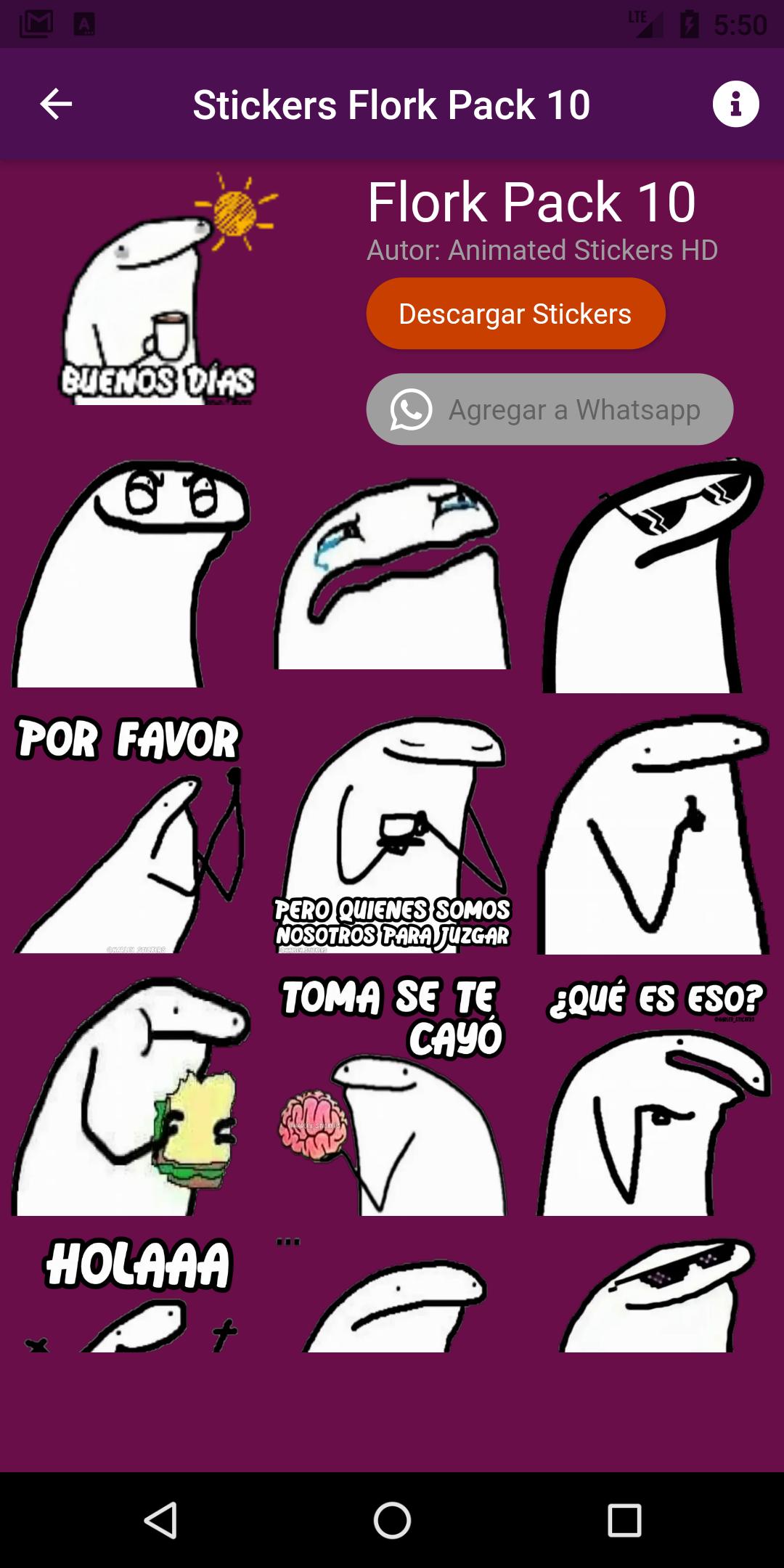 Android용 Stickers de Flork - Memes Animados para WhatsApp. - APK 다운로드 Android용 Stickers de Flork - Memes Animados para WhatsApp. - APK 다운로드