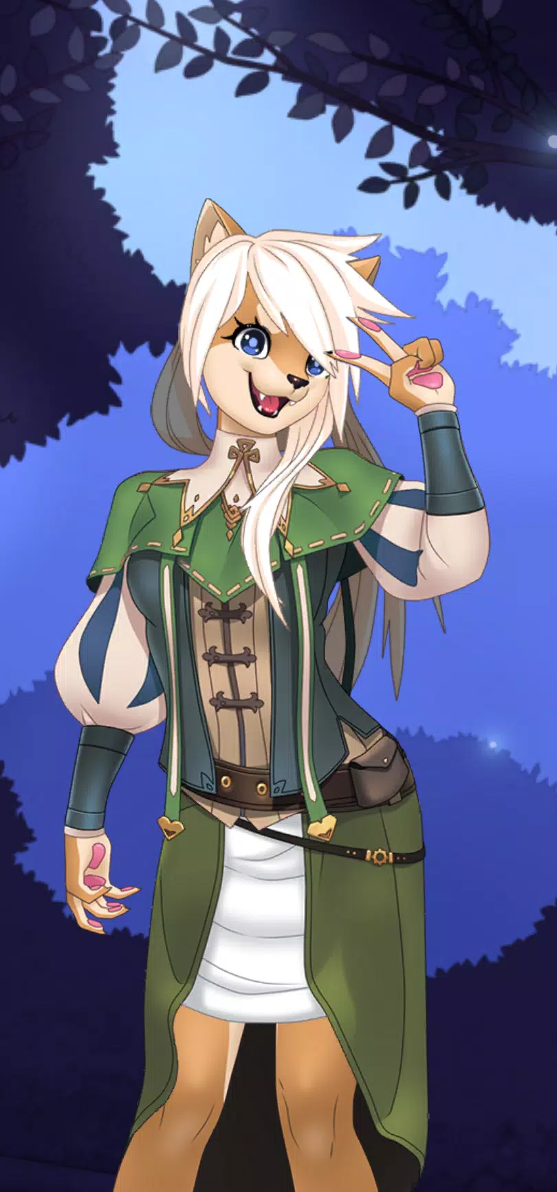 Anime Anthro Girl
