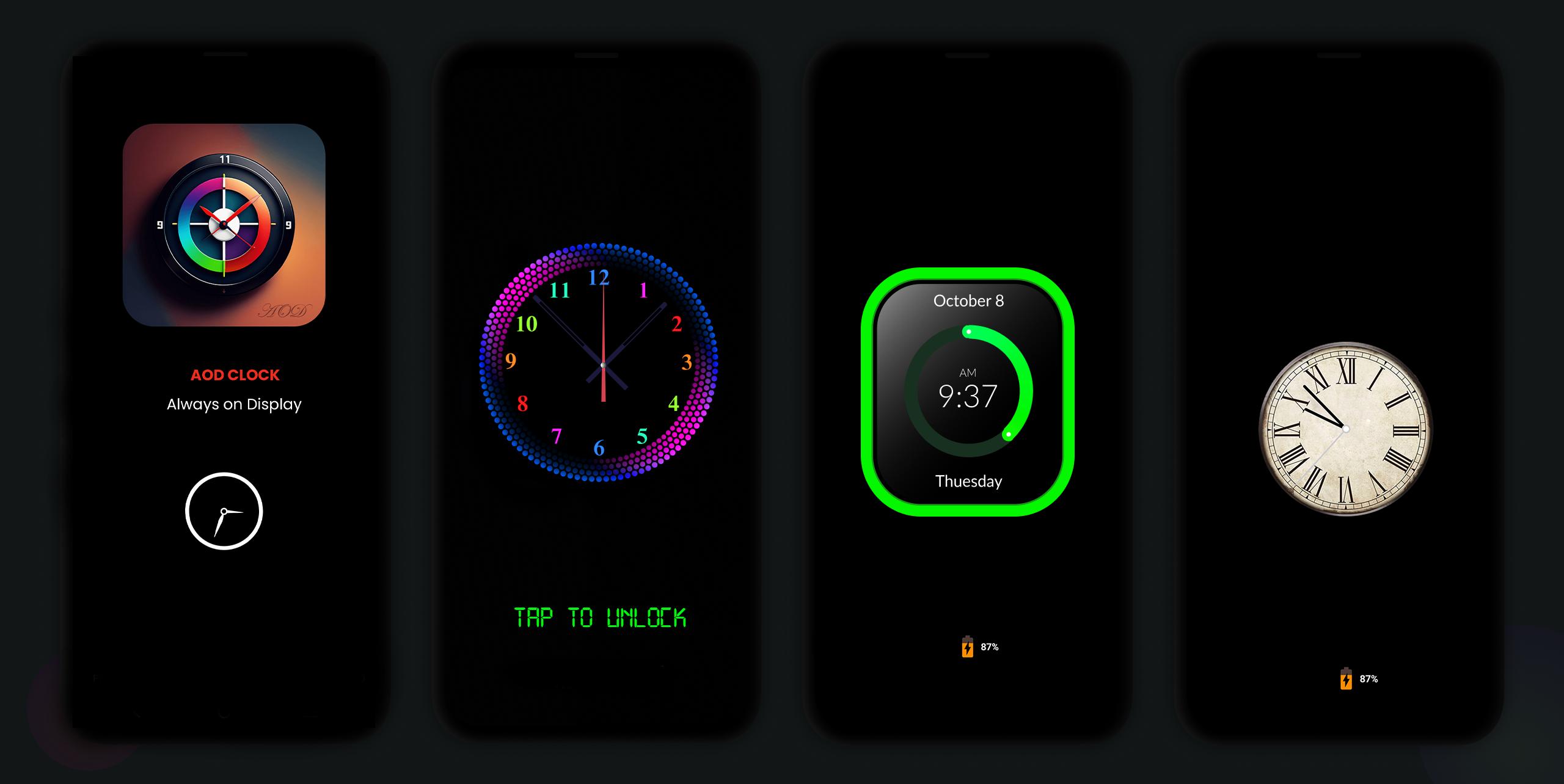 Descarga de APK de AOD: Always on Display Clock para Android Descarga de APK de AOD: Always on Display Clock para Android