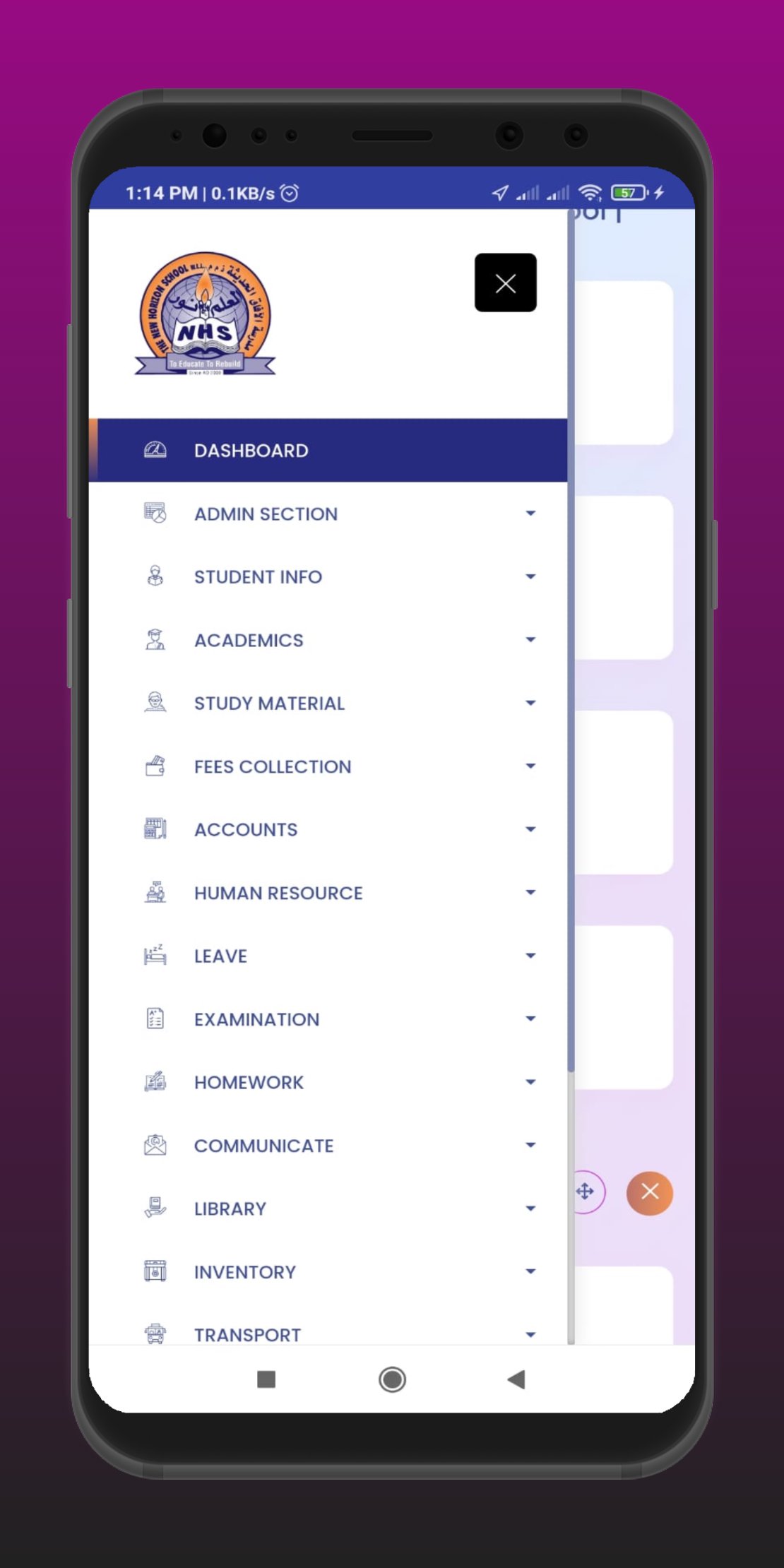 The New Horizon School Bahrain APK for Android Download
