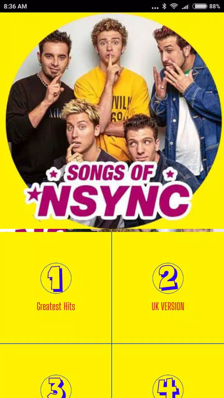 Nsync Greatest Hits Album Cover