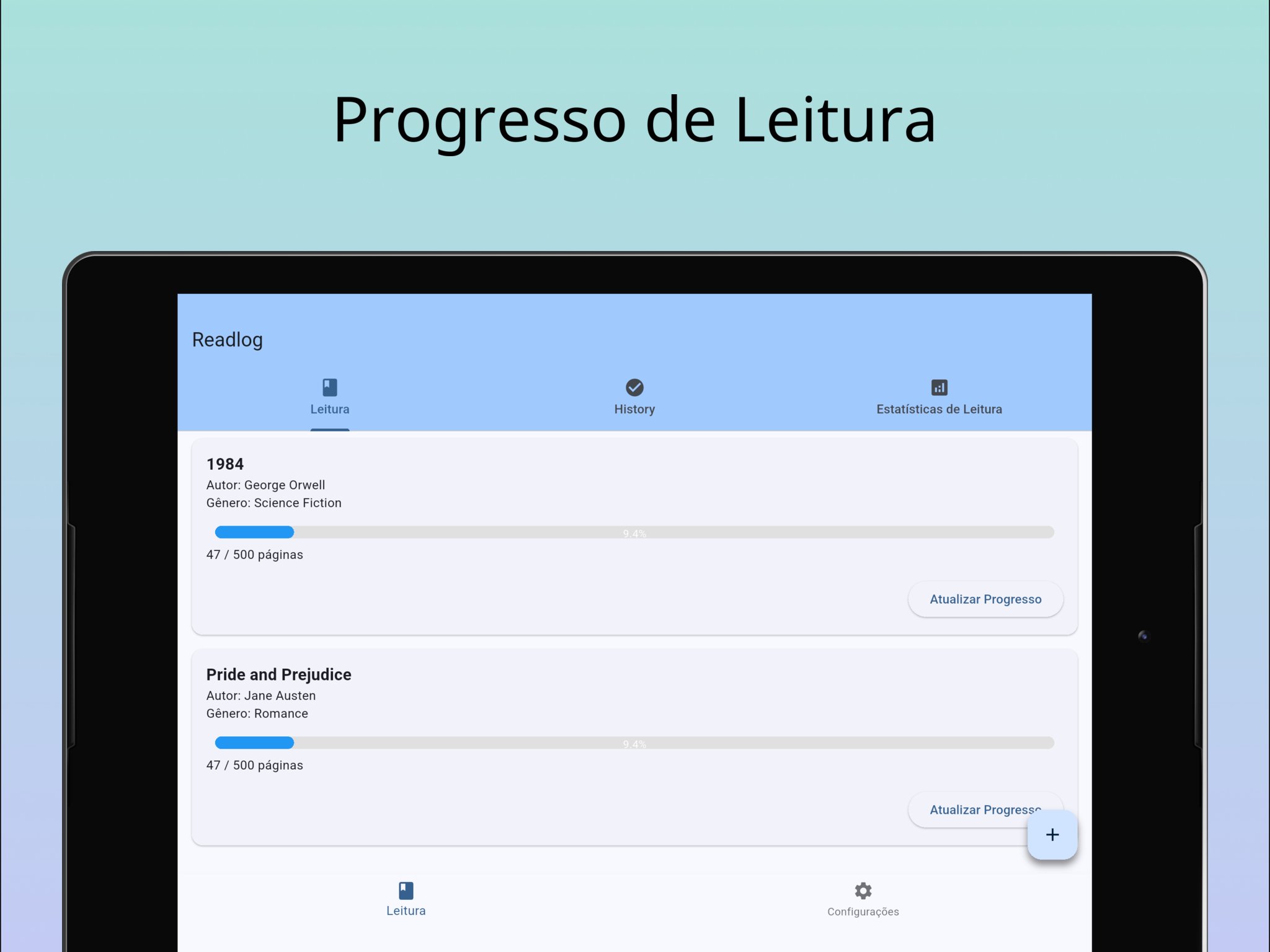 Download do APK de Readlog - Acompanhamento de... para Android