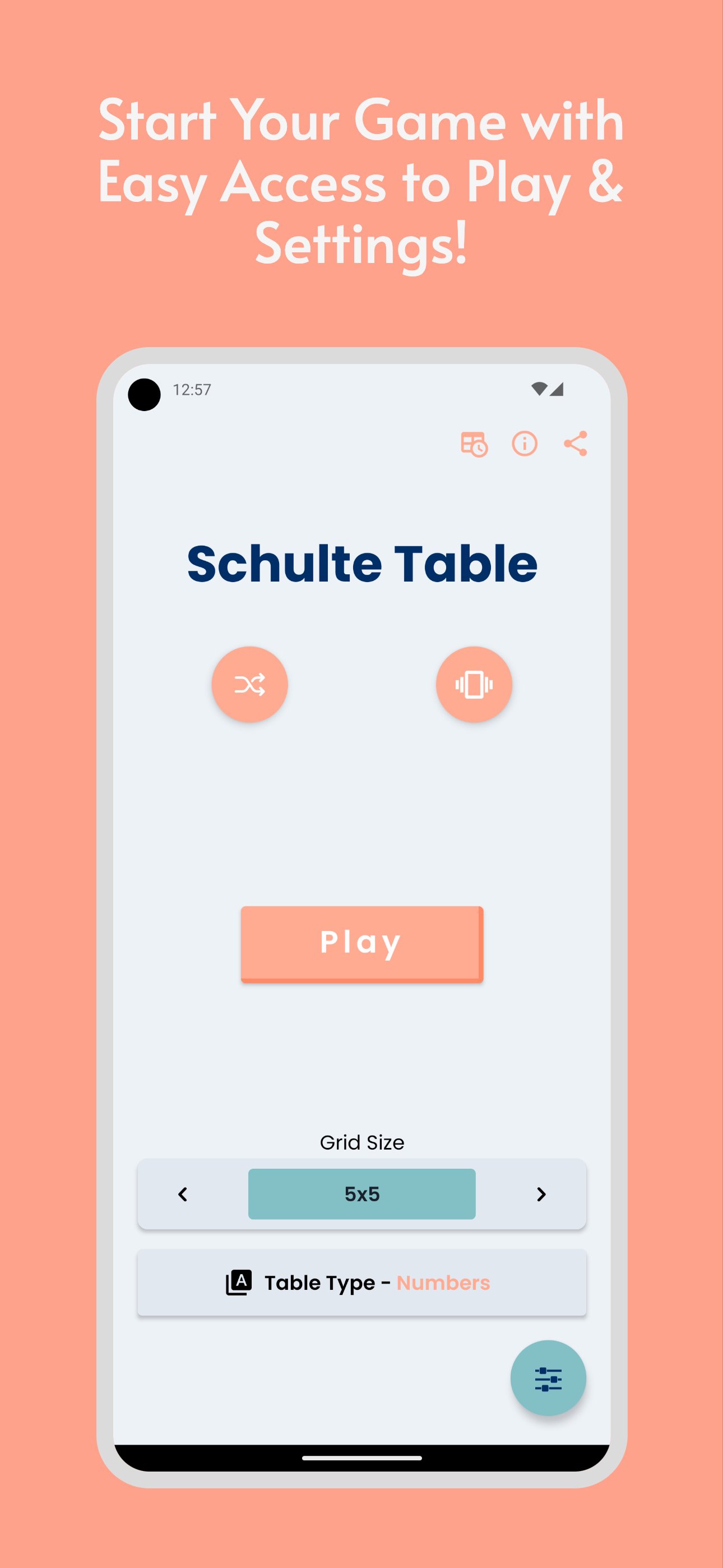 Schulte-Table APK for Android Download