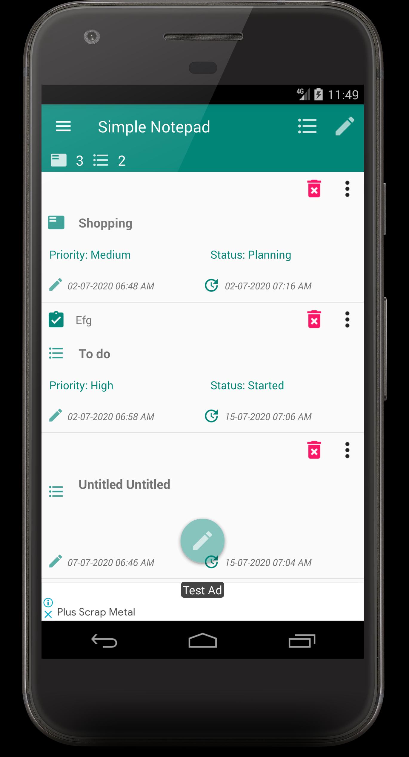 Simple Notepad: Memo Notepad Apk For Android Download