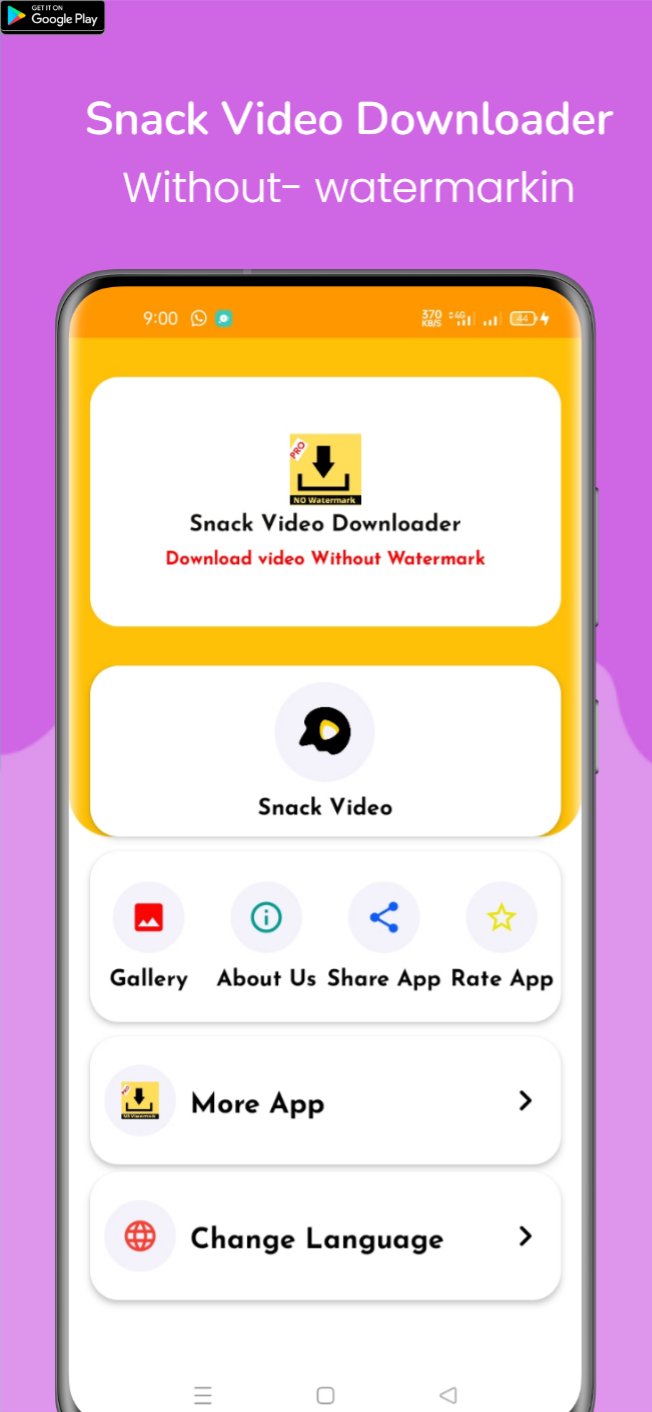 Descargar Snack Video Downloader APK Última Versión 2.1 para Android