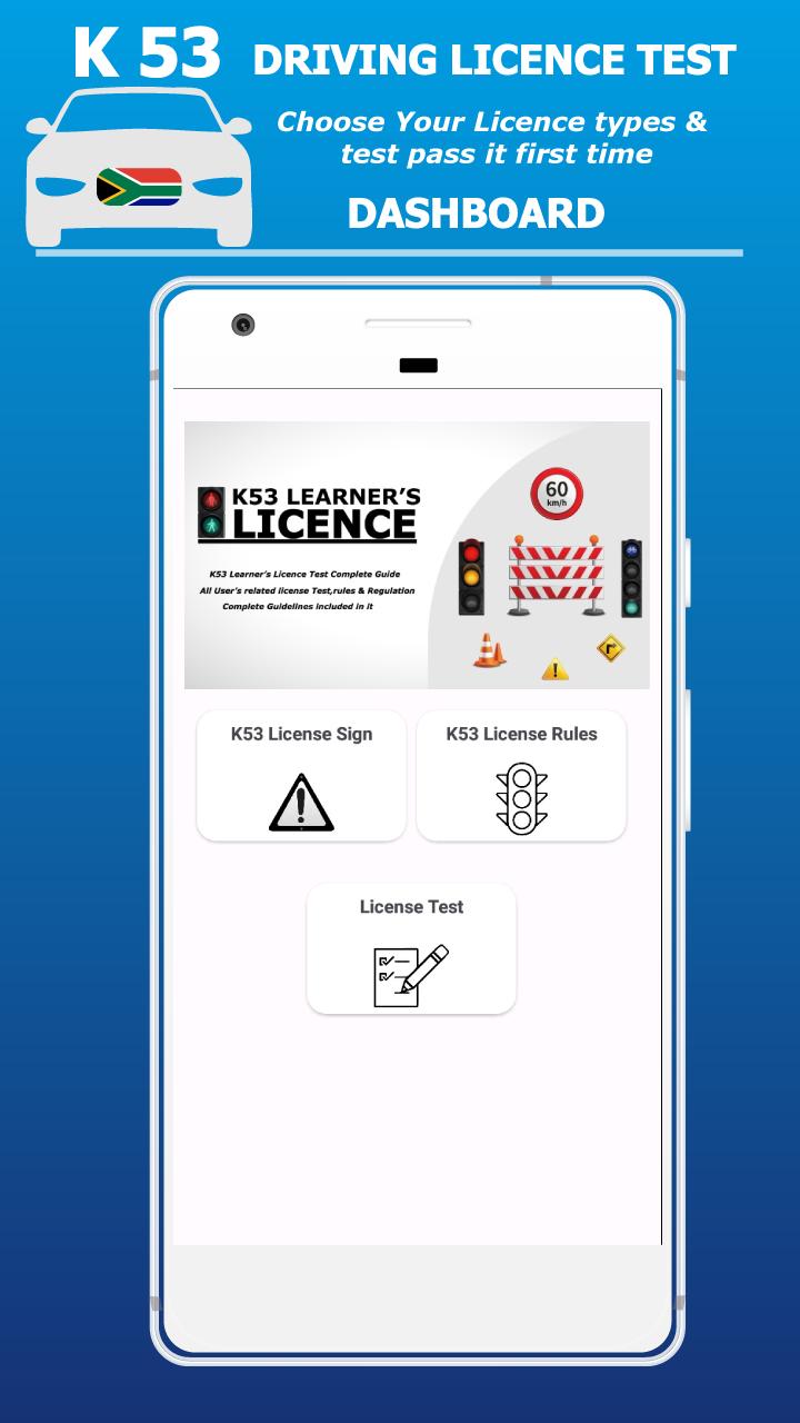 K53 Learners License Tests Apk For Android Download