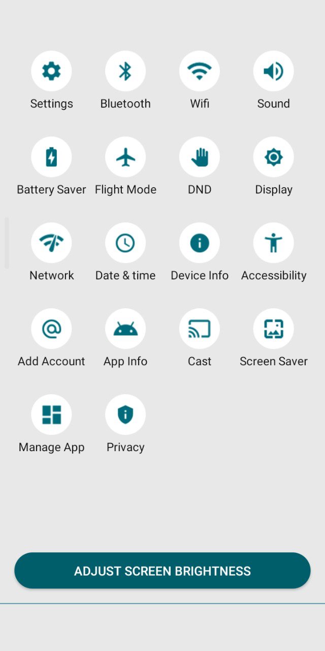 settings app - All settings for Android - APK Download