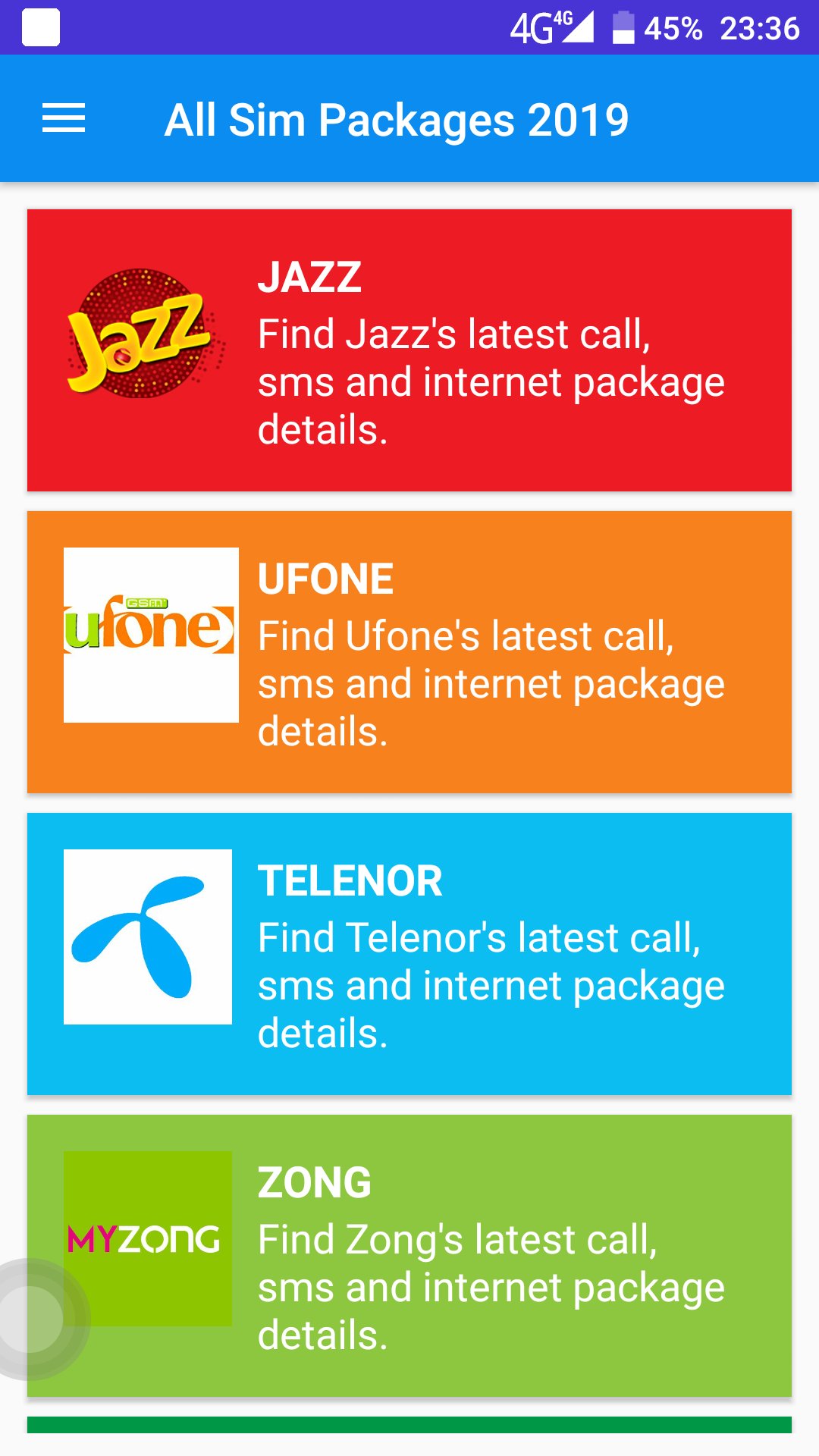 All SIM Packages 2020 APK for Android Download