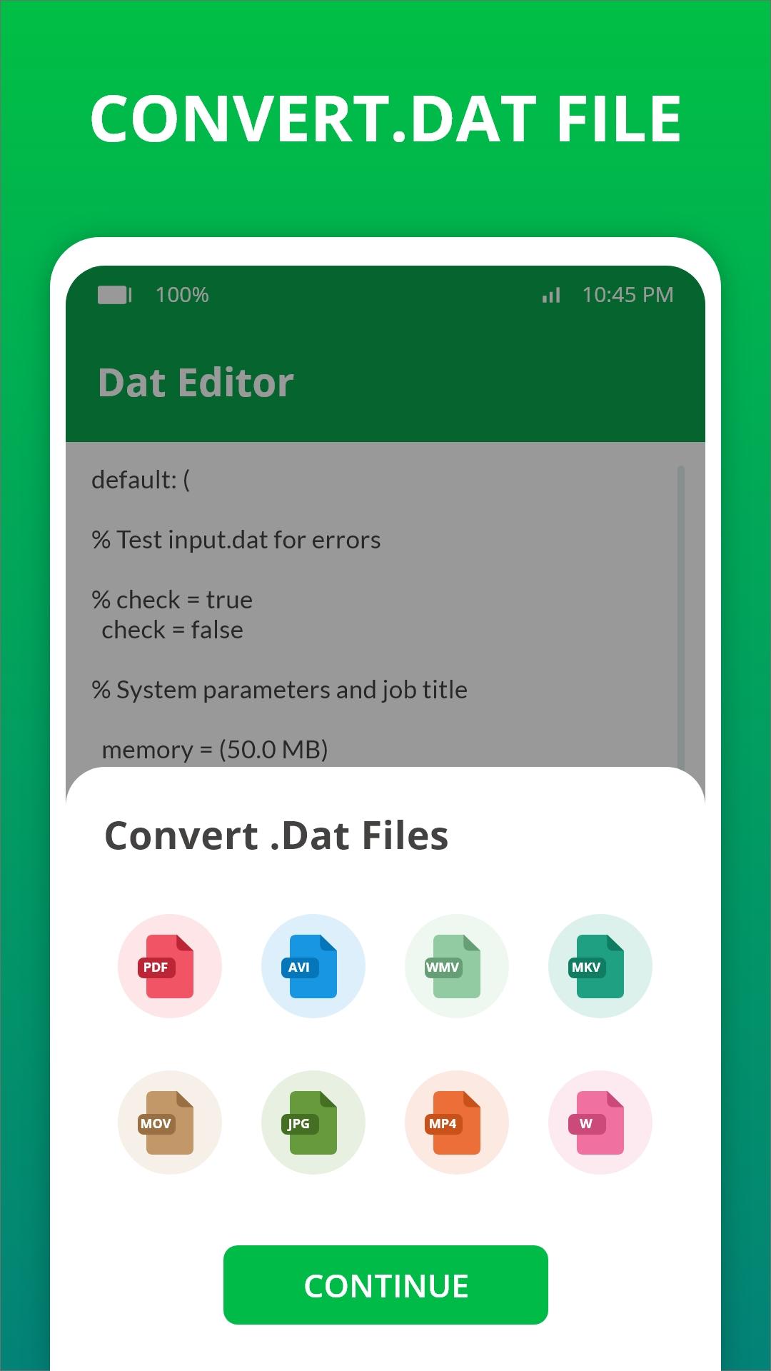 قم بتنزيل APK لـ Dat File Opener & File Viewer للأندرويد - أحدث الإصدار قم بتنزيل APK لـ Dat File Opener & File Viewer للأندرويد - أحدث الإصدار