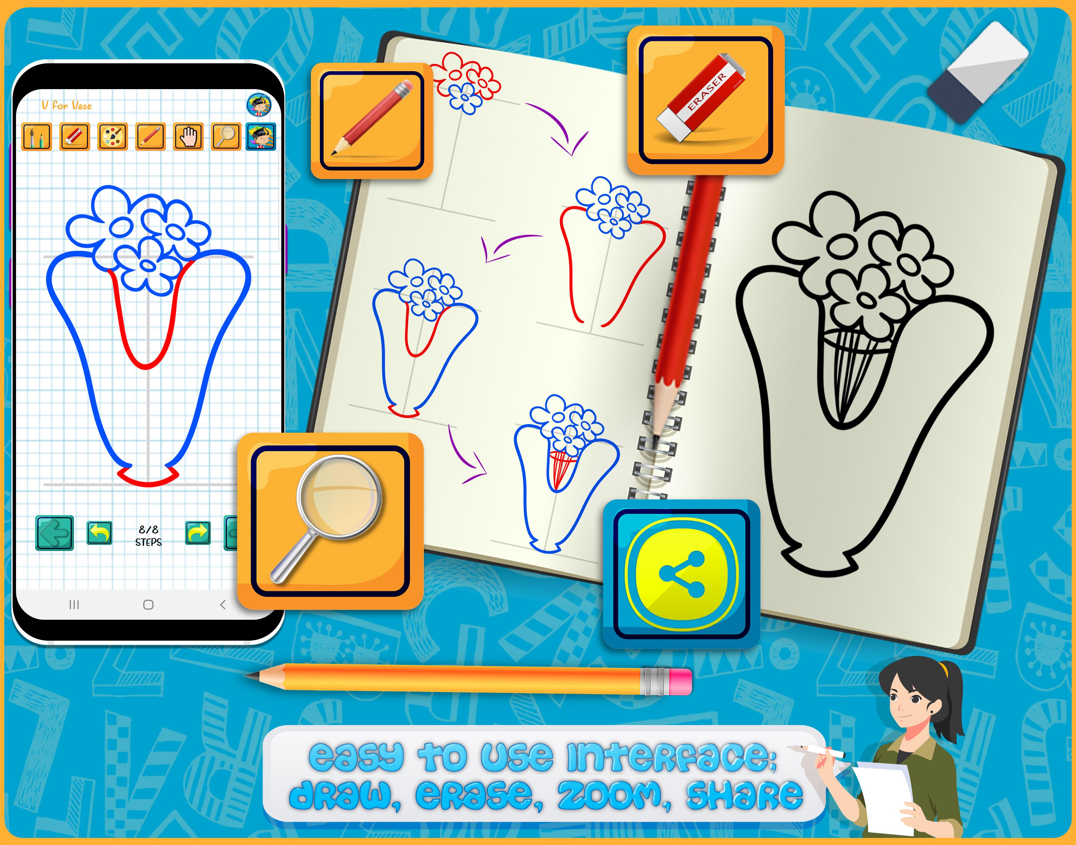 下載Learn to Draw Colorful ABC的安卓版本 下載Learn to Draw Colorful ABC的安卓版本