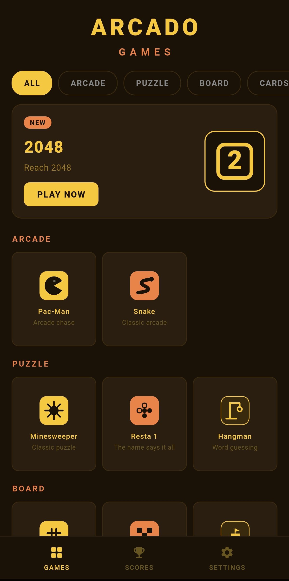 Arcado - Classic Arcade Games APK for Android Download