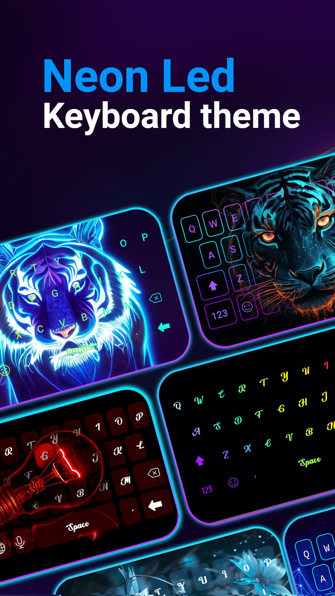LED Keyboard: RGB font & Emoji APK for Android Download