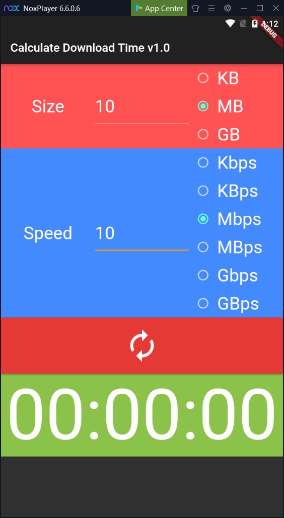 Calculate Download Time APK for Android Download