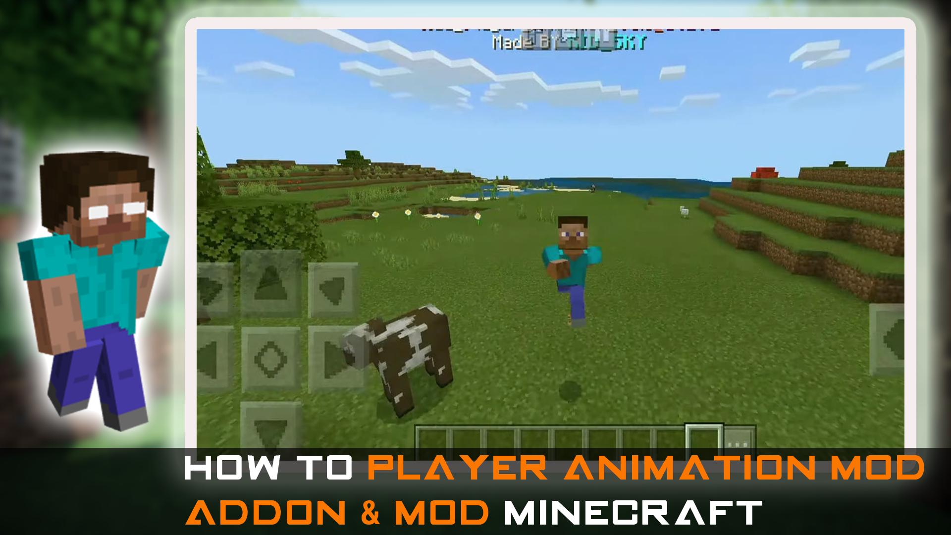 Player Animation Mod Addon Apk للاندرويد تنزيل