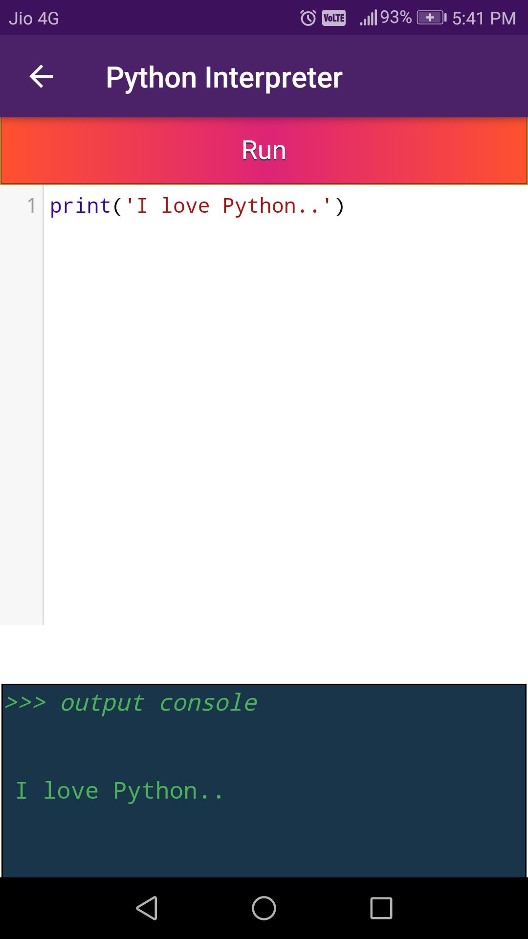 Python Offline Tutorial And Compiler For Android Apk Download