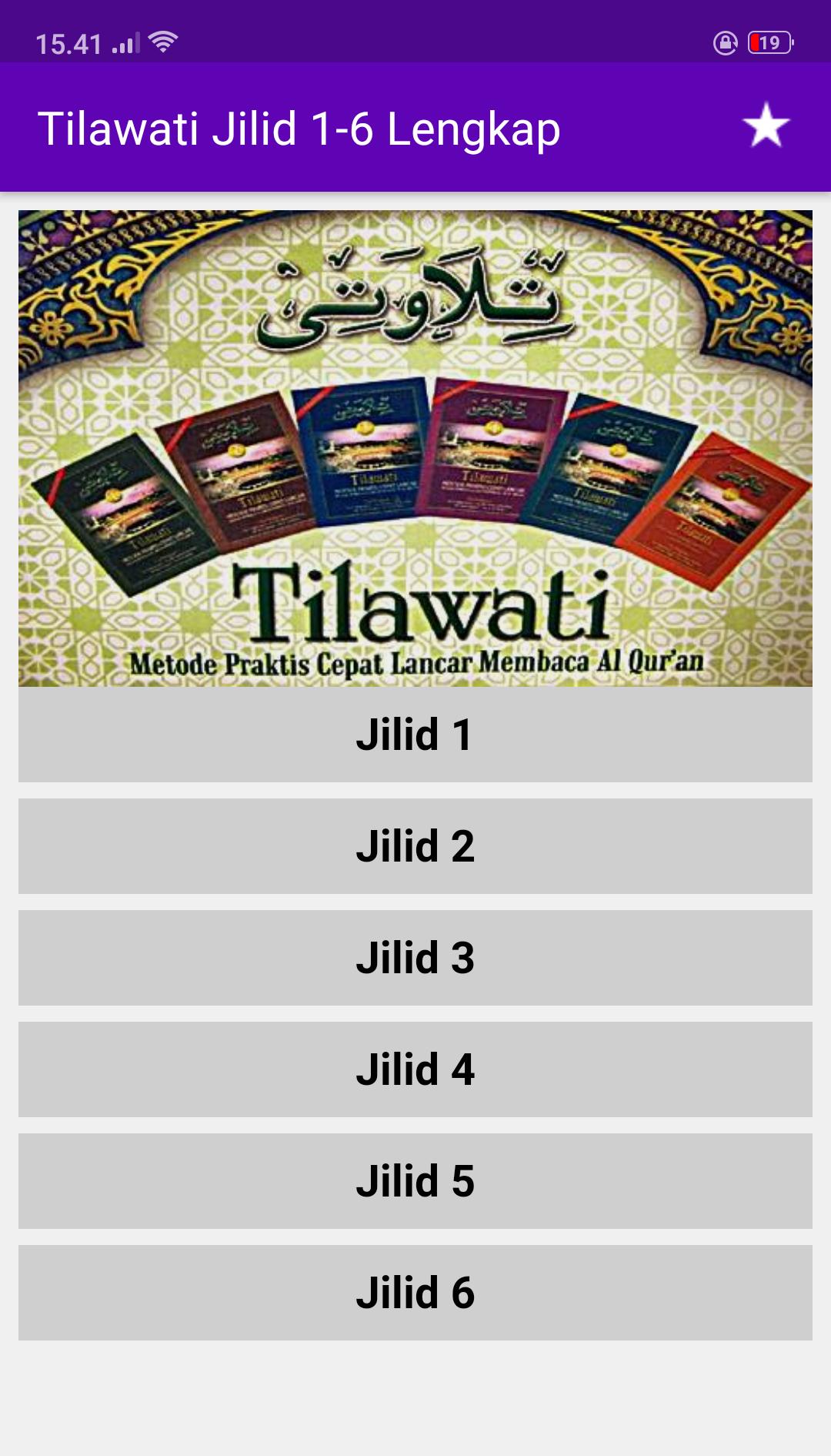 Tilawati Jilid 1-6 Lengkap APK untuk Unduhan Android Tilawati Jilid 1-6 Lengkap APK untuk Unduhan Android