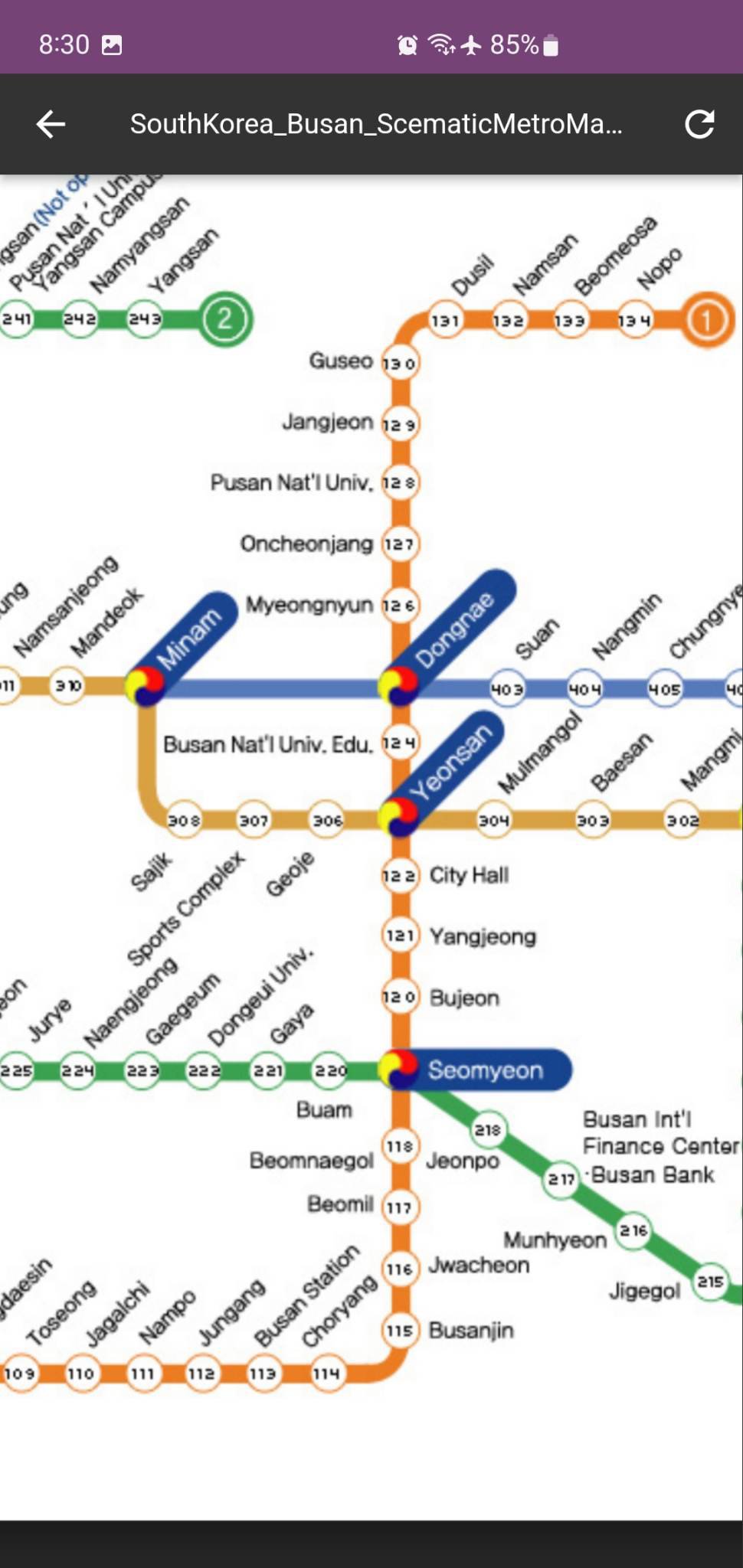 Busan Metro Map APK for Android Download