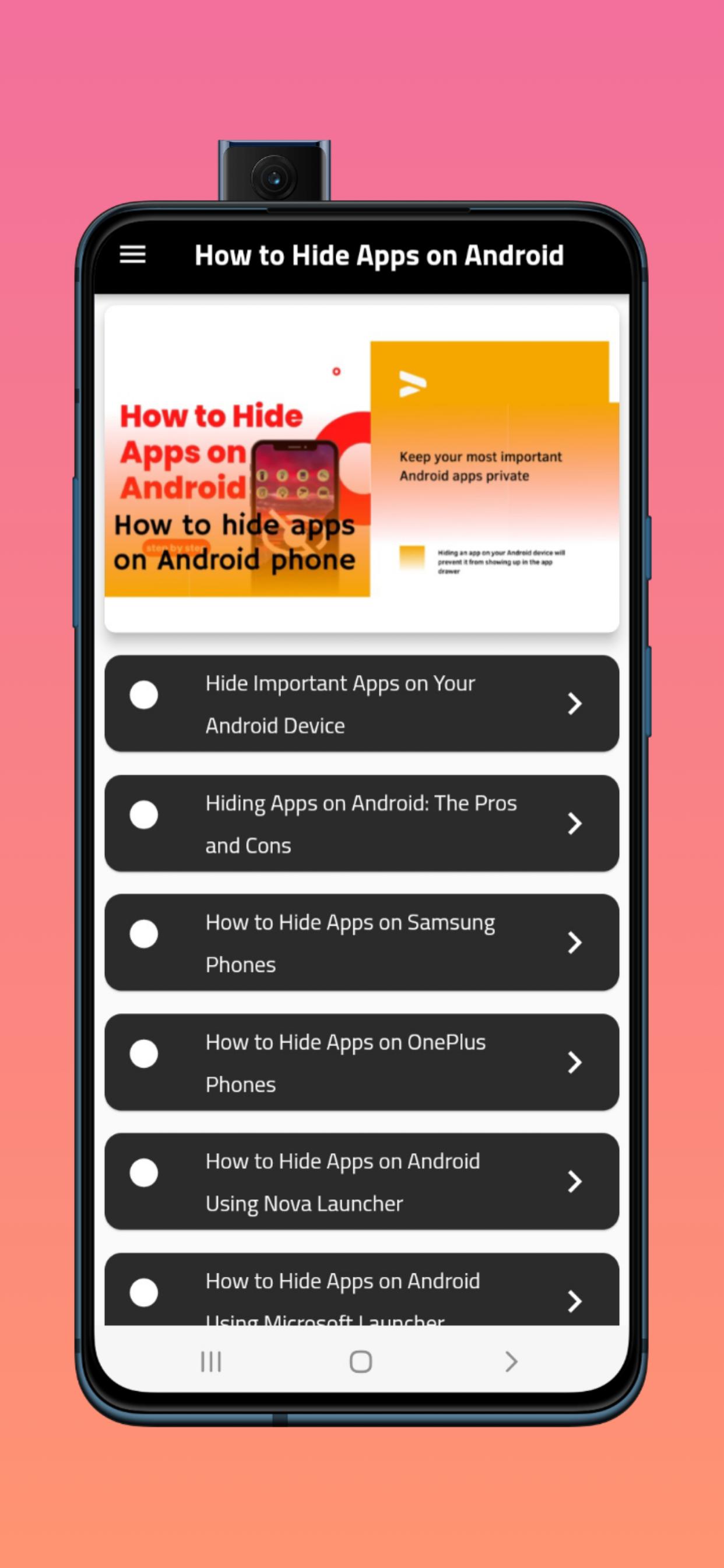 How To Hide Apps On Android Apk For Android Download