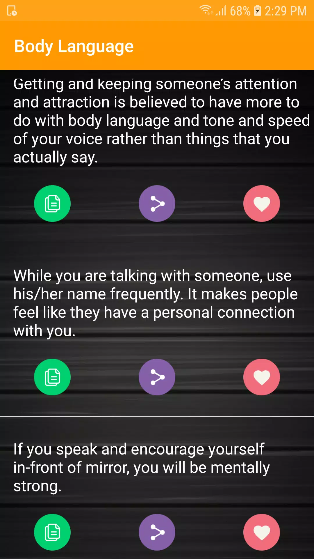 Psychological Facts About Body Language