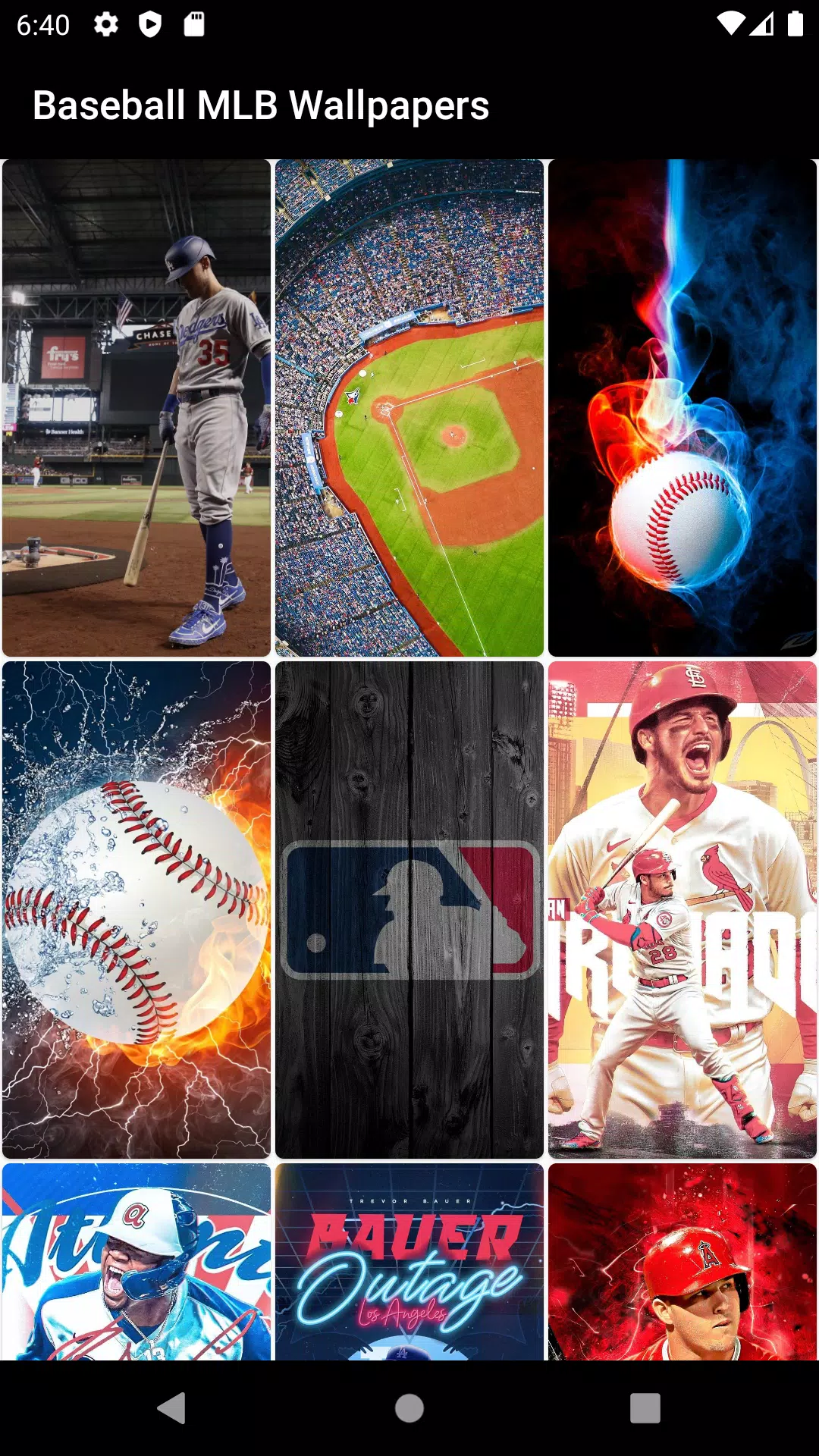 Cool Baseball Wallpaper