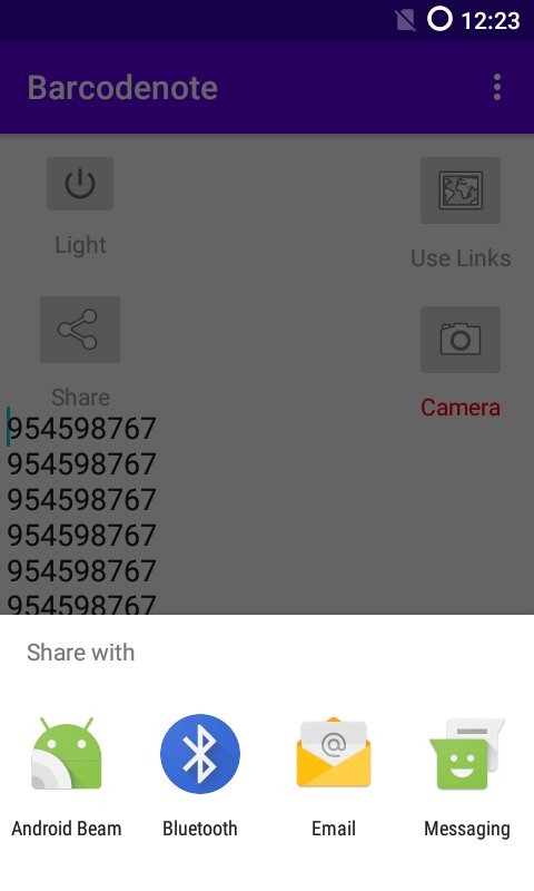 Notepad + barcode reader APK Download for Android - Latest Version