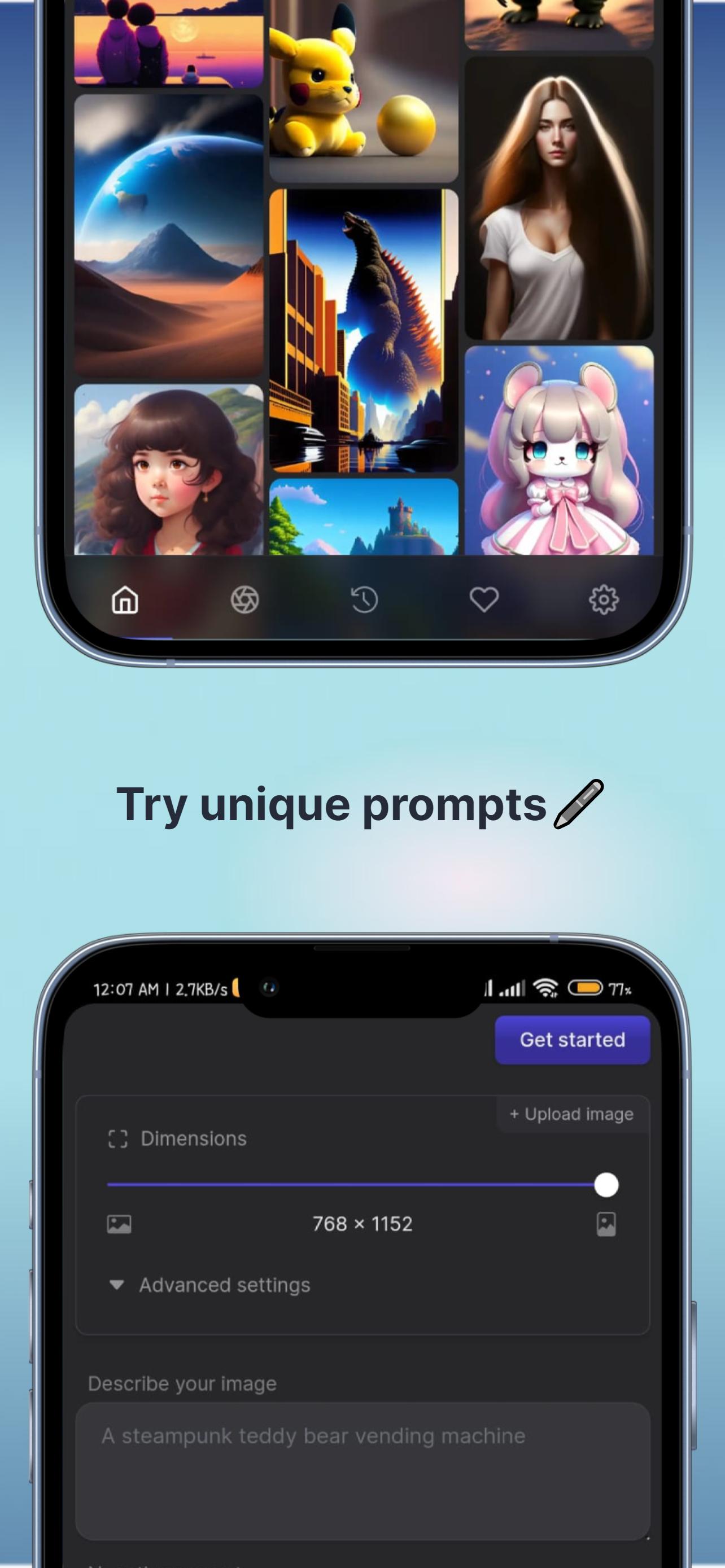 Bard: Premium AI Art Generator Versi Terkini 11.8 untuk Android Bard: Premium AI Art Generator Versi Terkini 11.8 untuk Android
