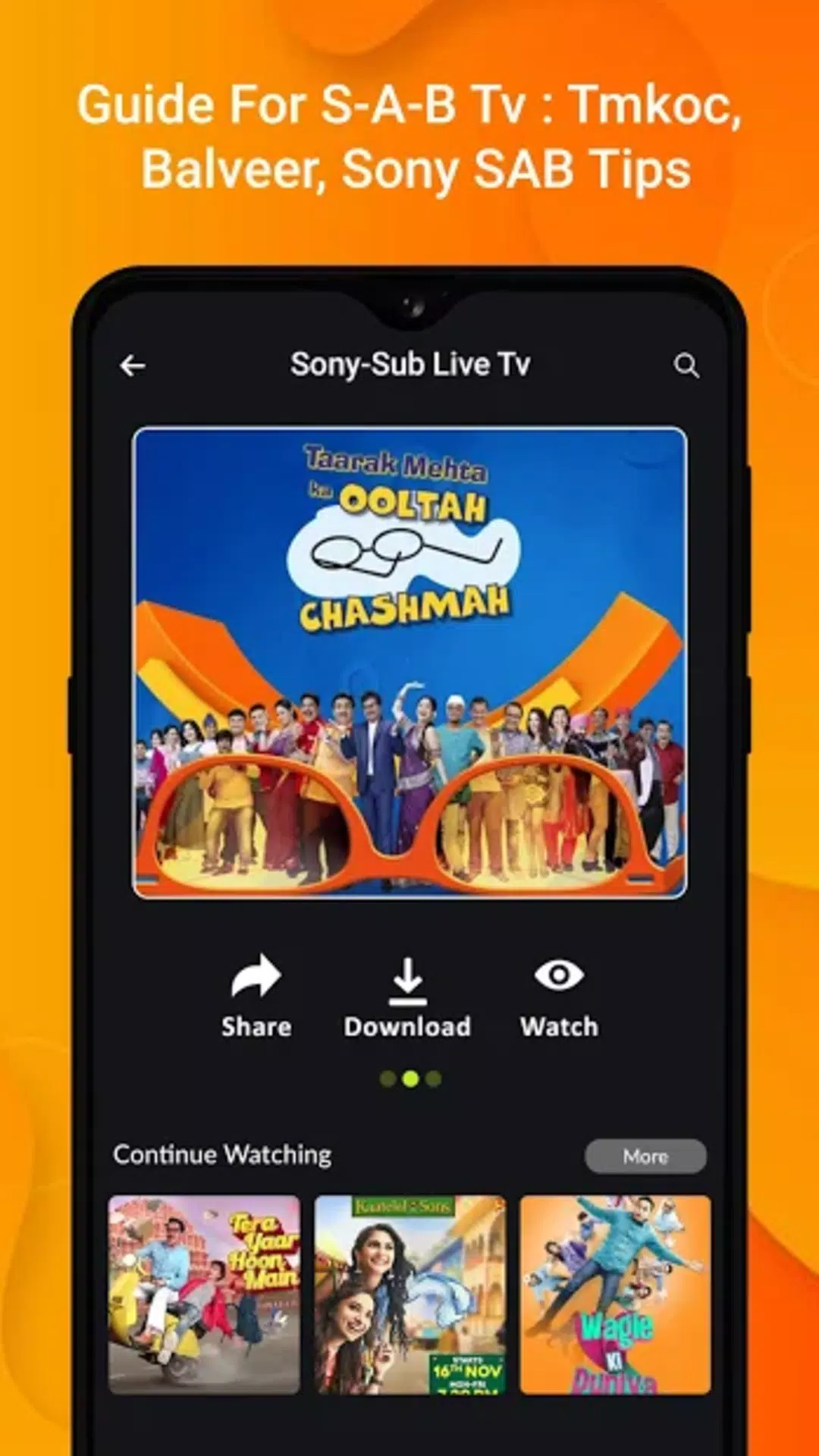Sony Sab Channel S