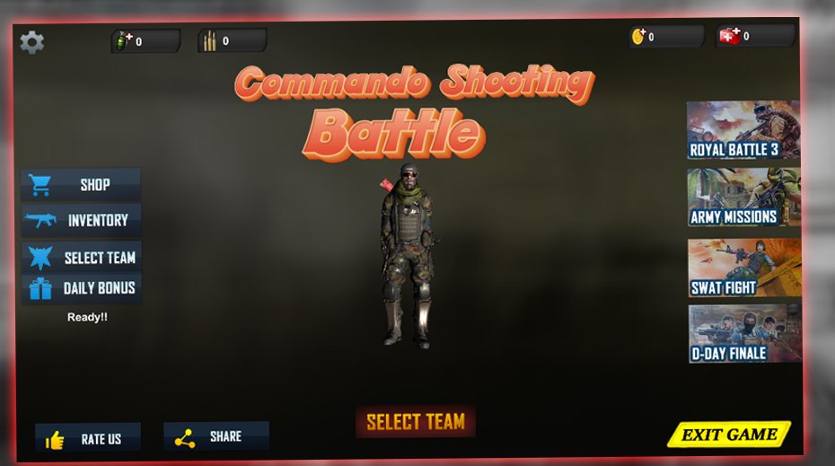 Commando Shooting Battle APK for Android Download