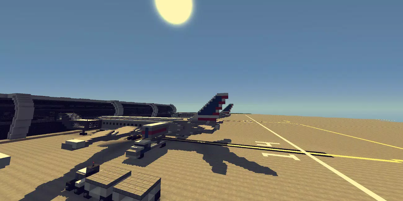 Minecraft Airport Terminal Inside