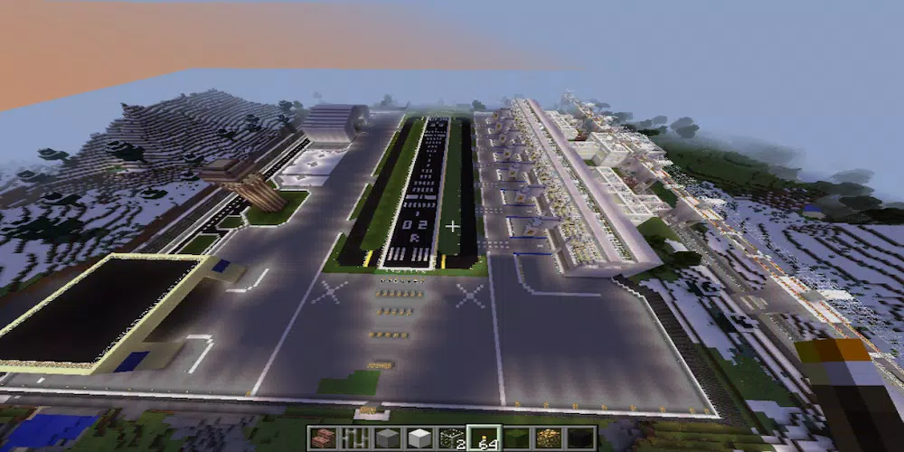 Minecraft Airport Terminal Inside