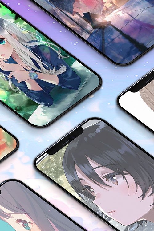 Anime Girl Thinking Wallpaper APK untuk Unduhan Android