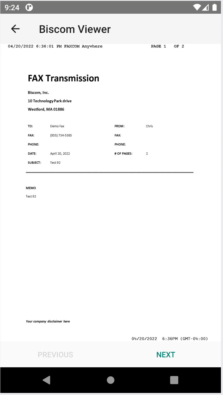 Biscom Fax APK for Android Download